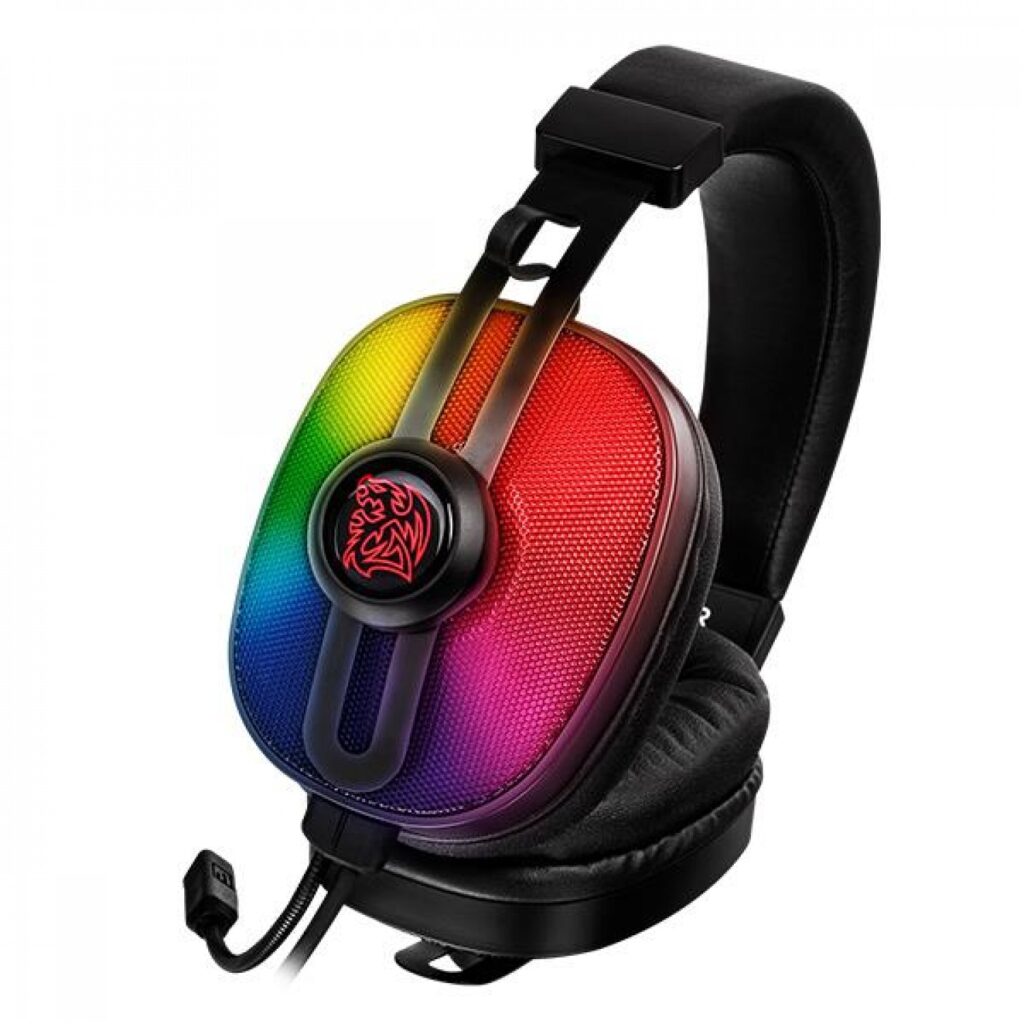 Auricular Gamer Tt Esports Ht Pulse G100 Analog Rgb Black - Compumar