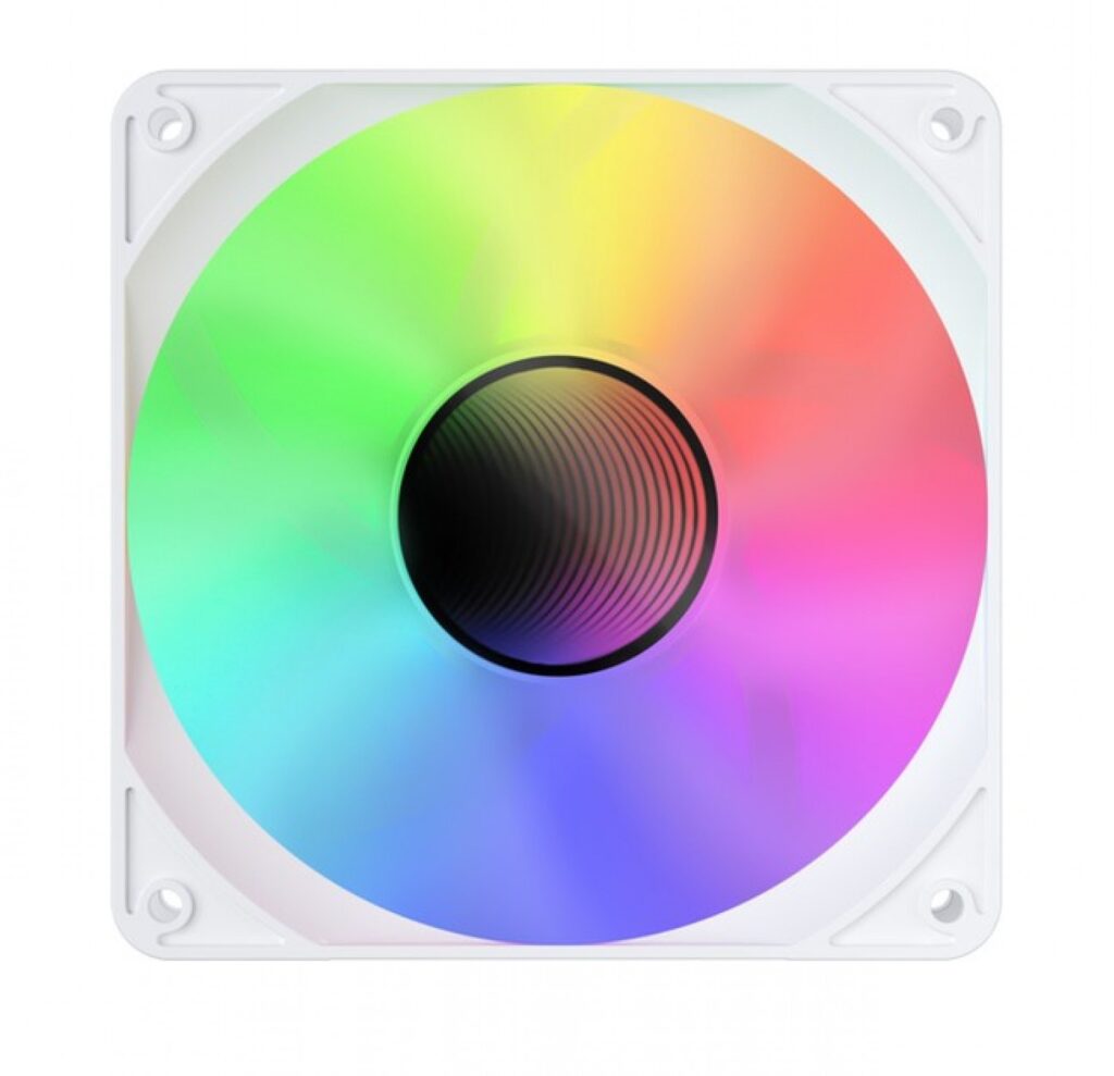 Cooler Fan 120Mm Argb Pmw Raidmax Infinita-Air White - Compumar